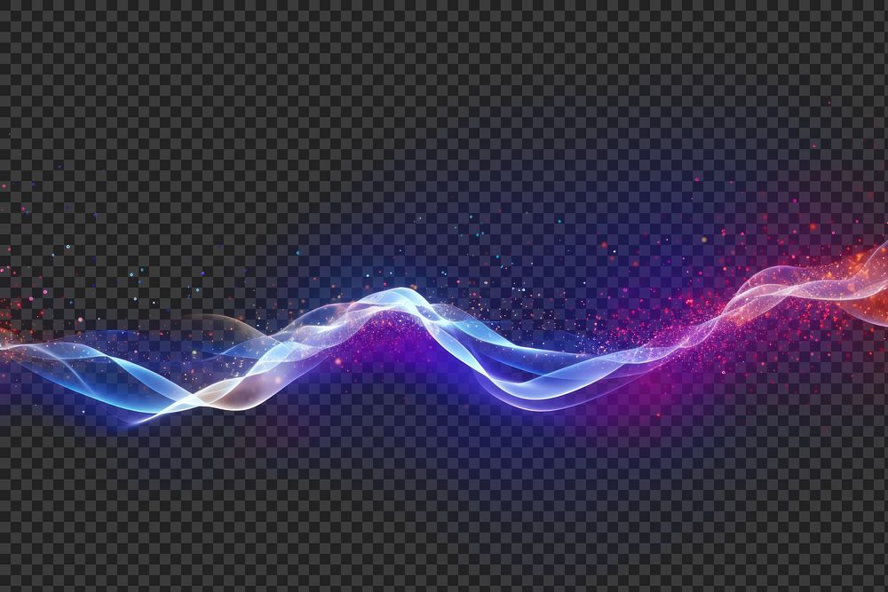 PNG Abstract Waving Particle Technology | Free PNG - rawpixel
