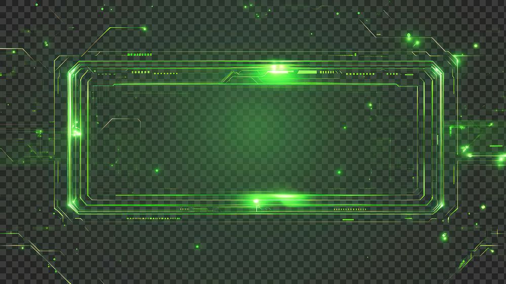 PNG Background green techno and | Premium PNG - rawpixel