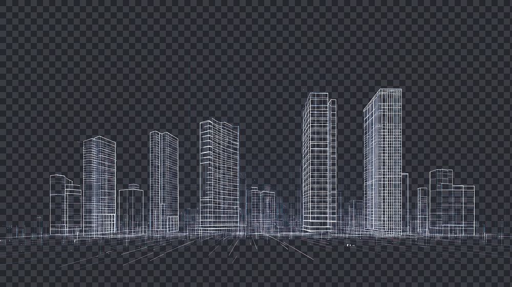 PNG Digital construction buildings architectural | Free PNG - rawpixel