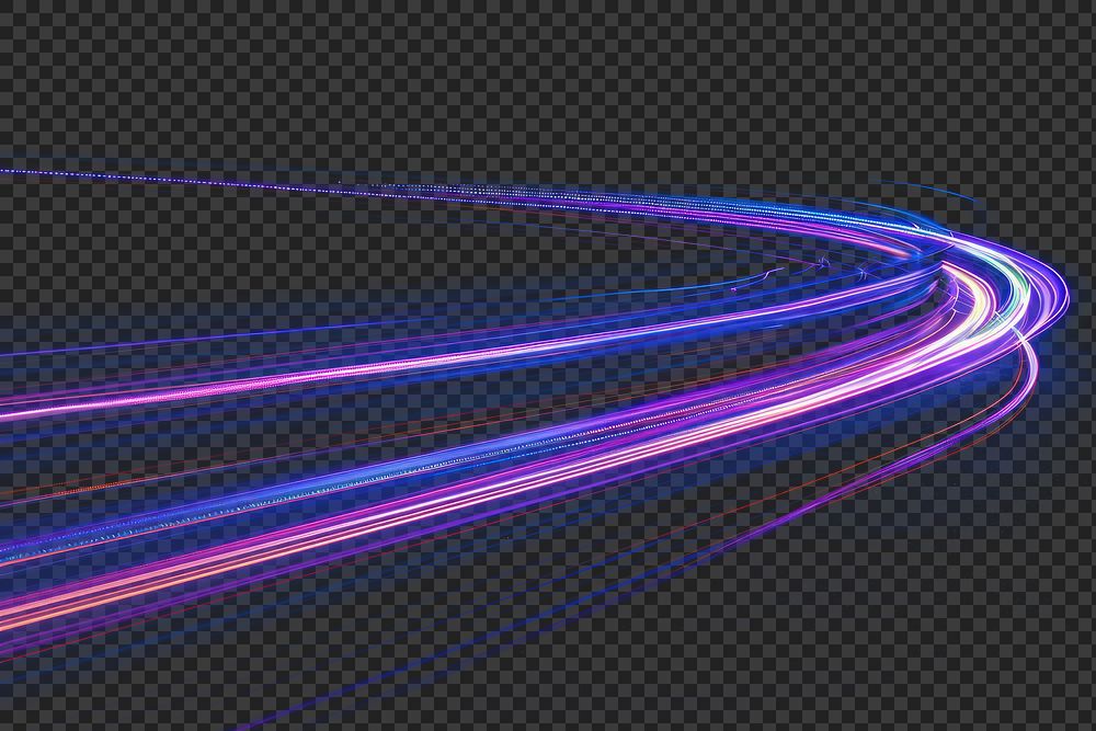 PNG Speed tail light streaks | Free PNG - rawpixel