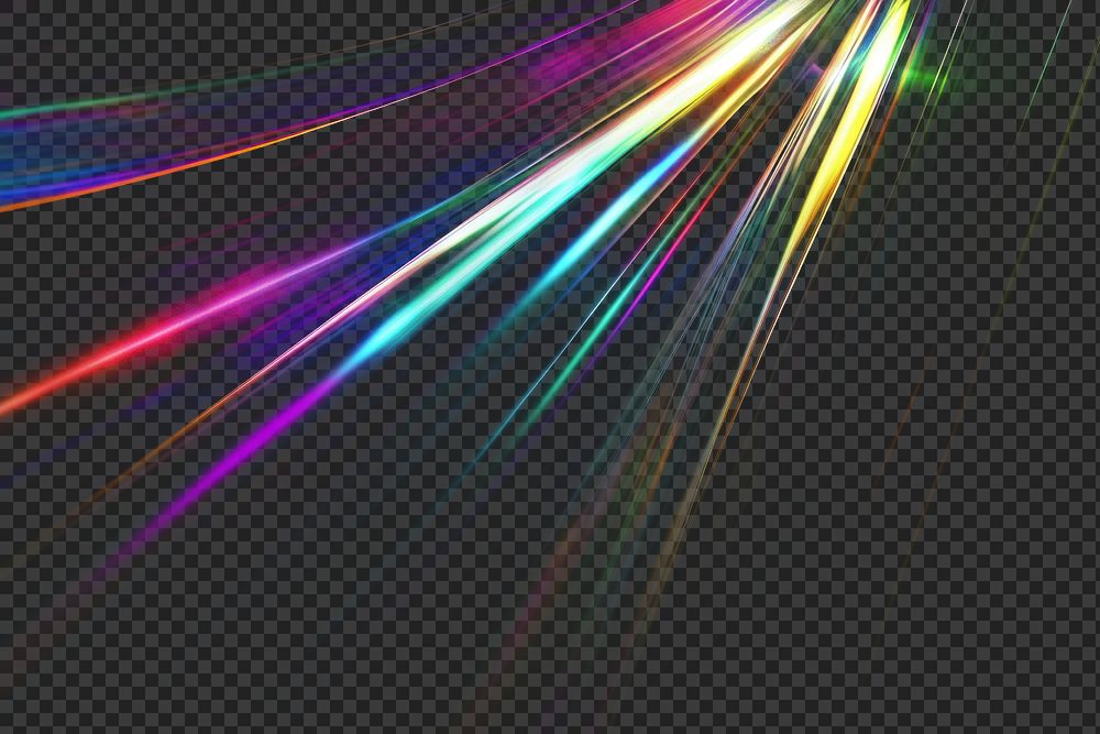 PNG Iridescent light rays background | Free PNG - rawpixel