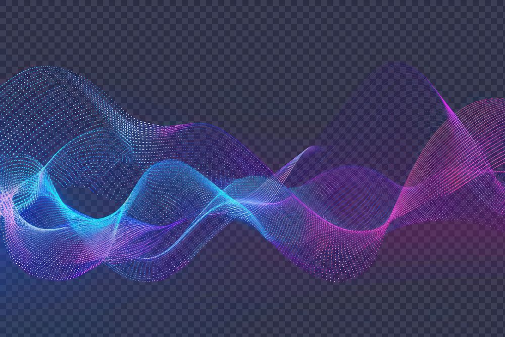 PNG digital sound wave background | Free PNG - rawpixel