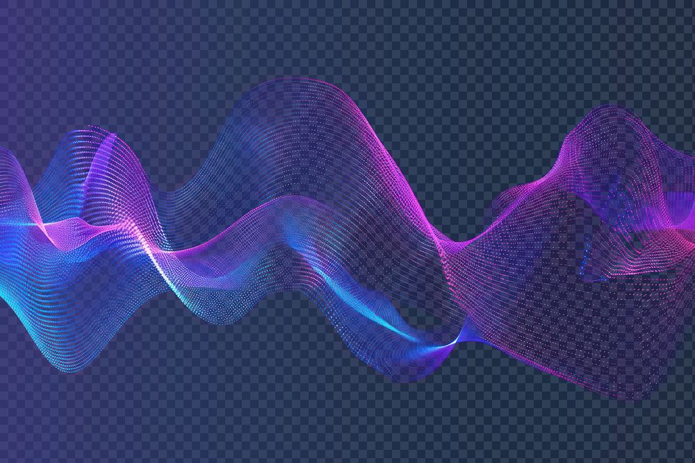 PNG digital sound wave background | Free PNG - rawpixel