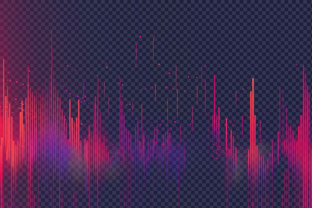 PNG digital sound wave background | Free PNG - rawpixel