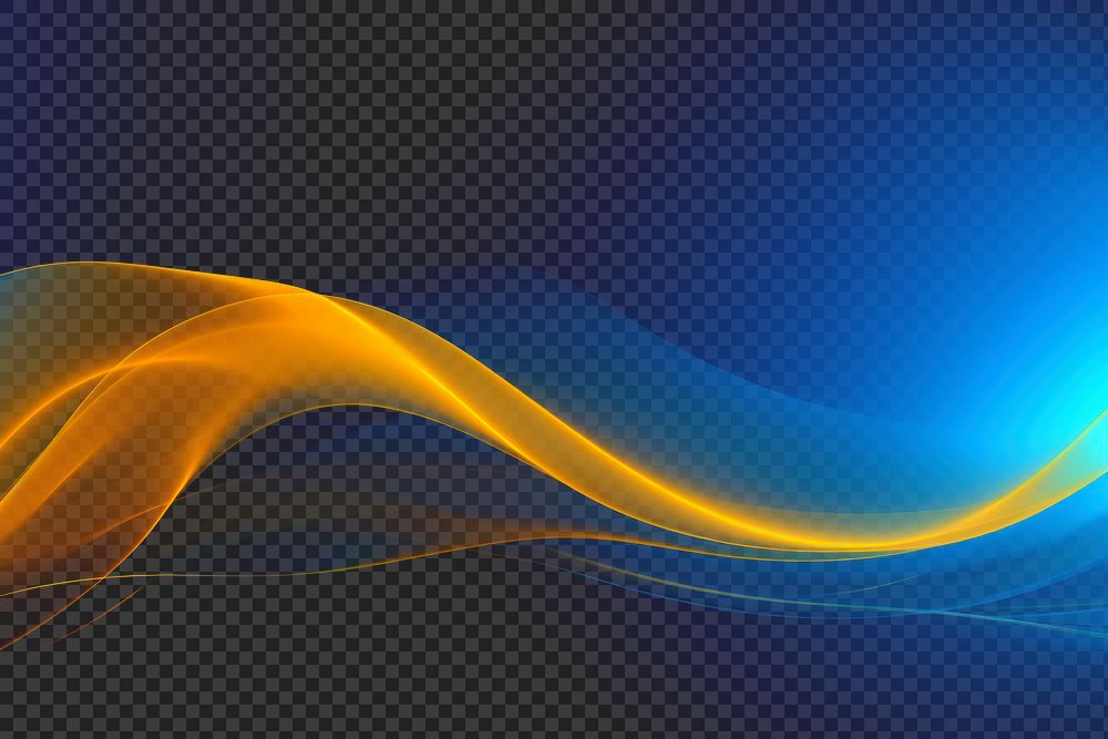 PNG Blue and yellow neon | Free PNG - rawpixel