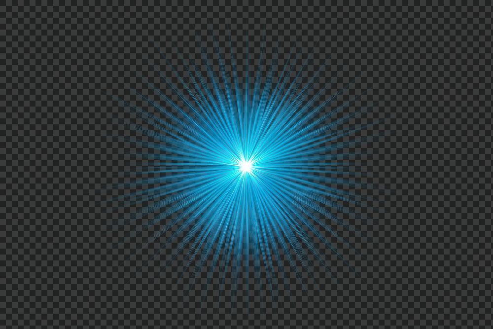 PNG An isolated blue blink | Free PNG - rawpixel
