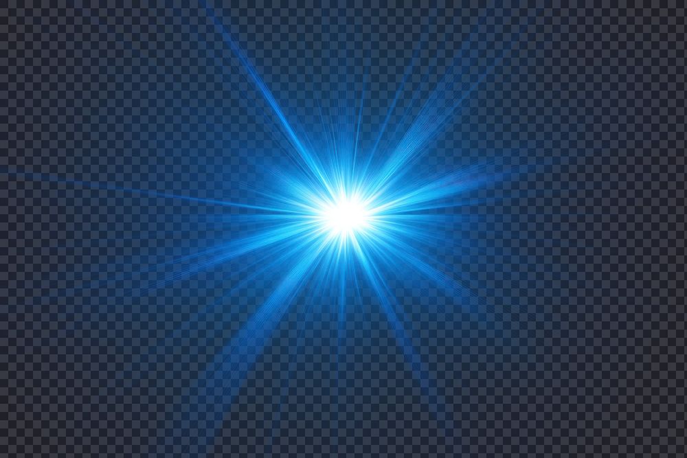PNG An isolated blue blink | Free PNG - rawpixel