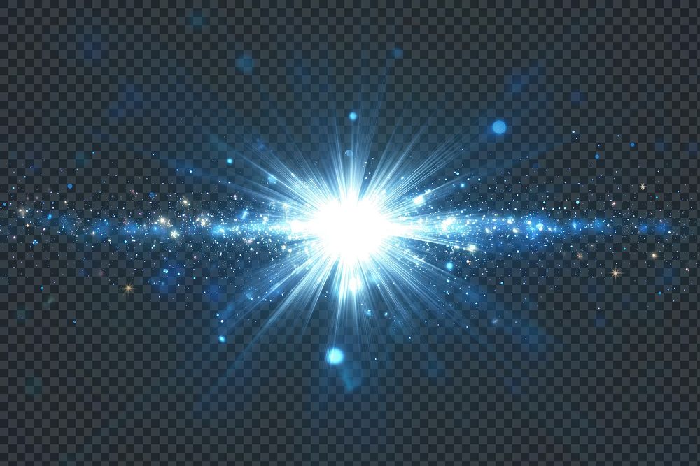 PNG An isolated blue blink | Free PNG - rawpixel