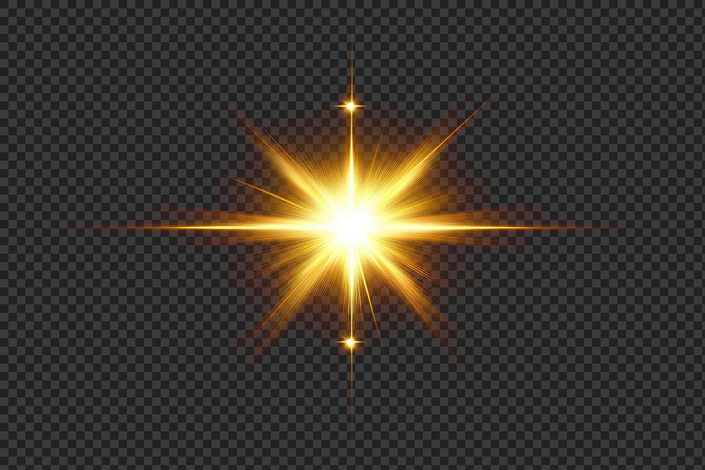 PNG An isolated gold blink | Free PNG - rawpixel