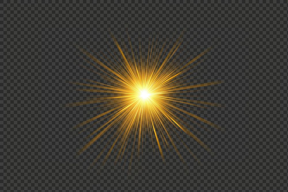 PNG An isolated gold blink | Free PNG - rawpixel