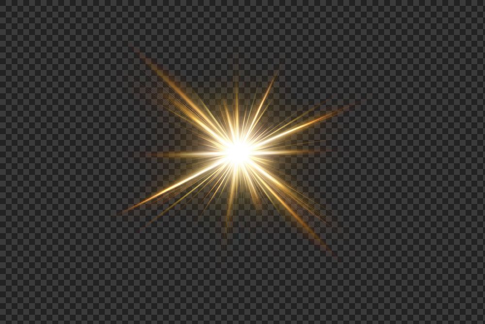 PNG An isolated gold blink | Free PNG - rawpixel