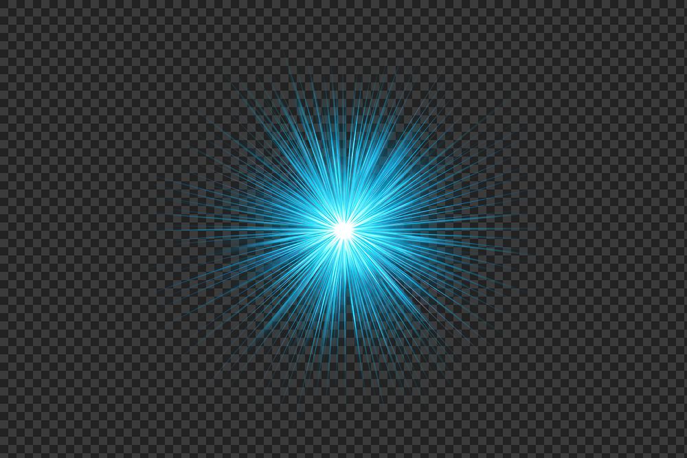 PNG An isolated blue blink | Free PNG - rawpixel