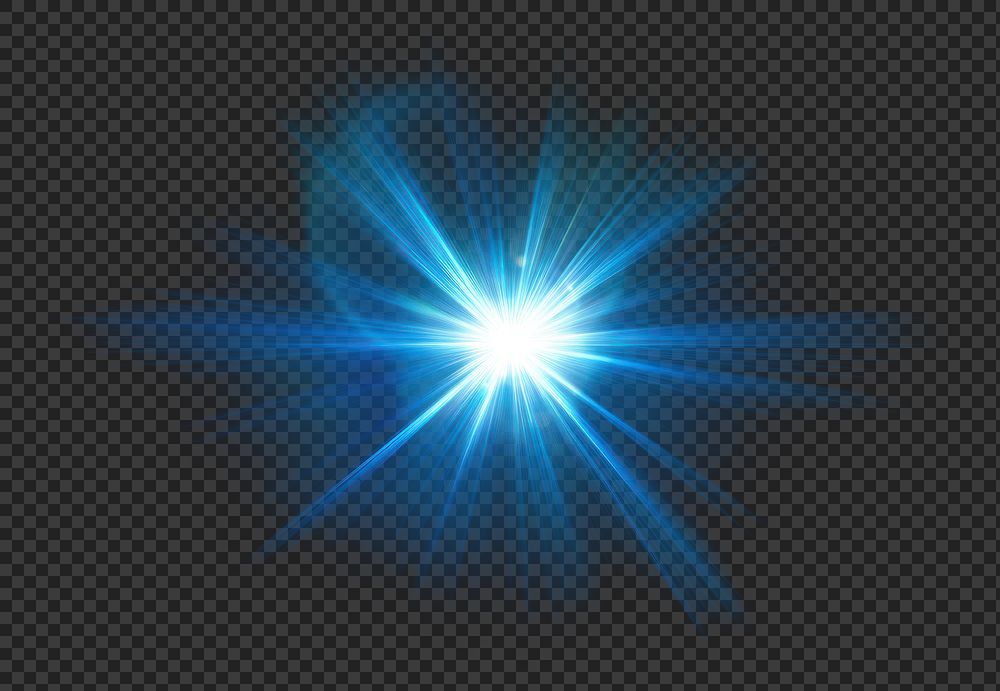 PNG isolated blue blink sun | Free PNG - rawpixel