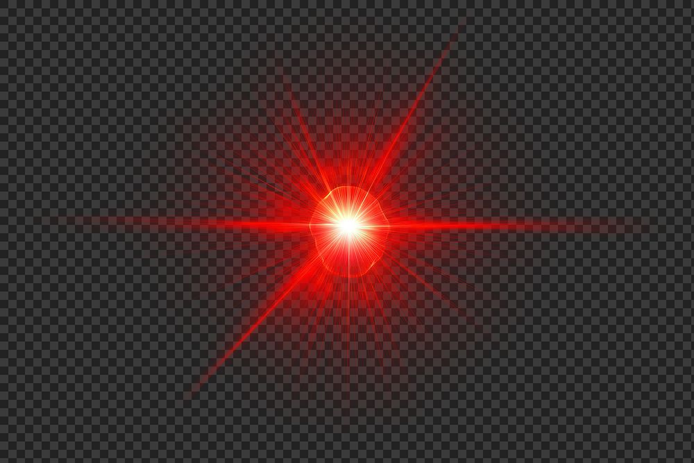 PNG An isolated red blink | Free PNG - rawpixel