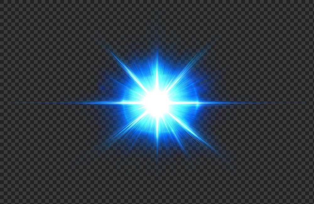 PNG An isolated blue blink | Free PNG - rawpixel