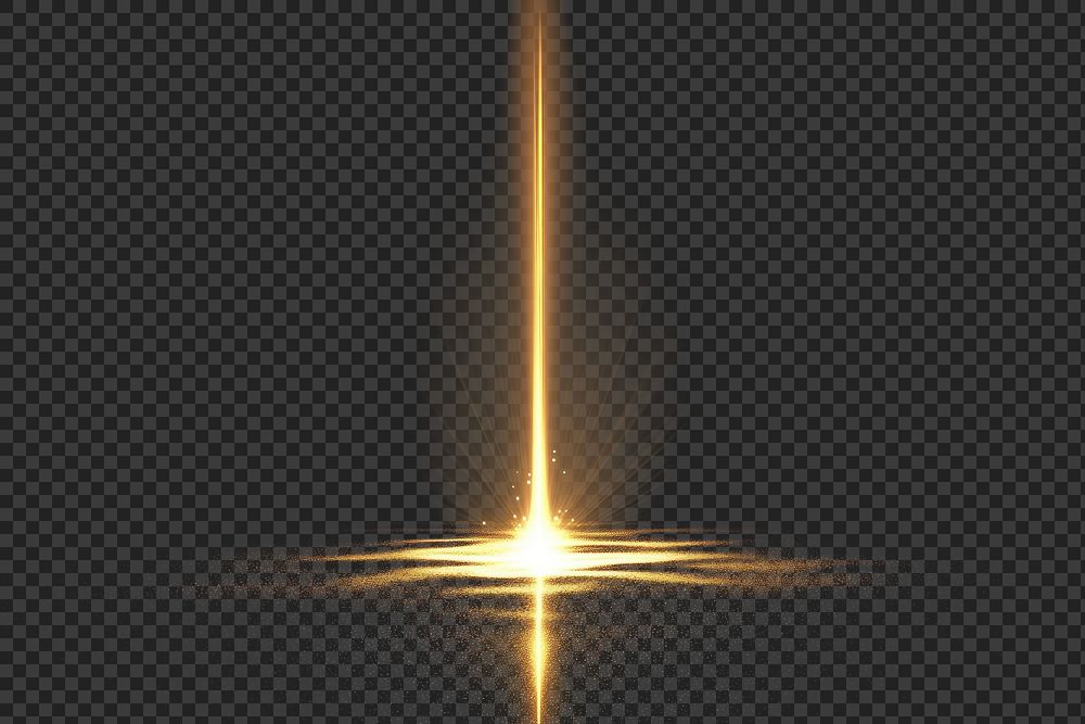 PNG An isolated gold light | Premium PNG - rawpixel