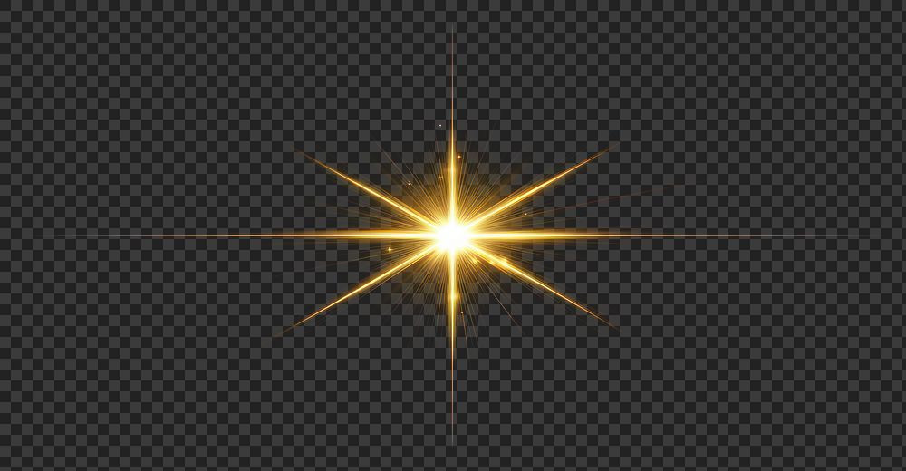 PNG An isolated gold blink | Free PNG - rawpixel