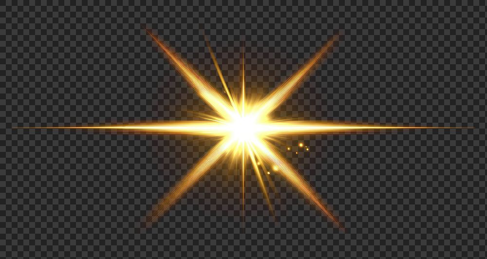 PNG An isolated gold blink | Free PNG - rawpixel