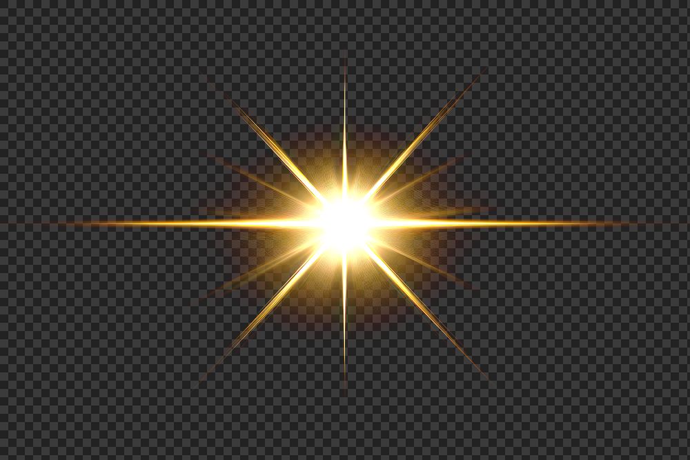 PNG An isolated gold blink | Free PNG - rawpixel