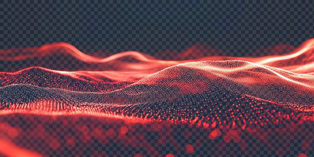 PNG Abstract red glowing digital | Free PNG - rawpixel