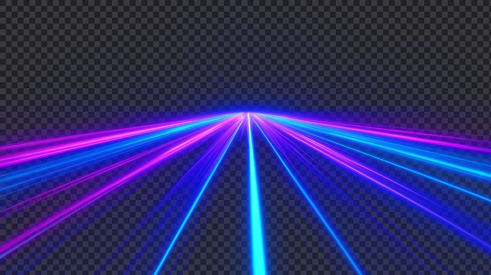 PNG Neon light lines moving | Free PNG - rawpixel