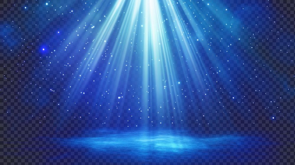 PNG Blue rays light shining | Free PNG - rawpixel