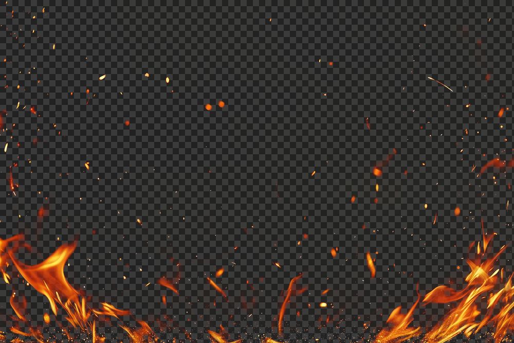 PNG Real effect flame sparks | Free PNG - rawpixel
