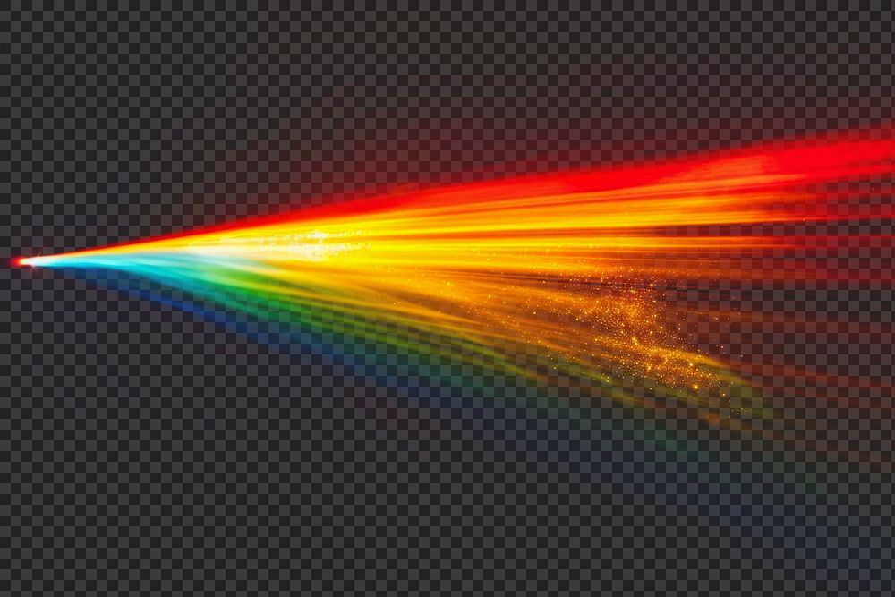 PNG Rainbow flare light dispersion | Free PNG - rawpixel