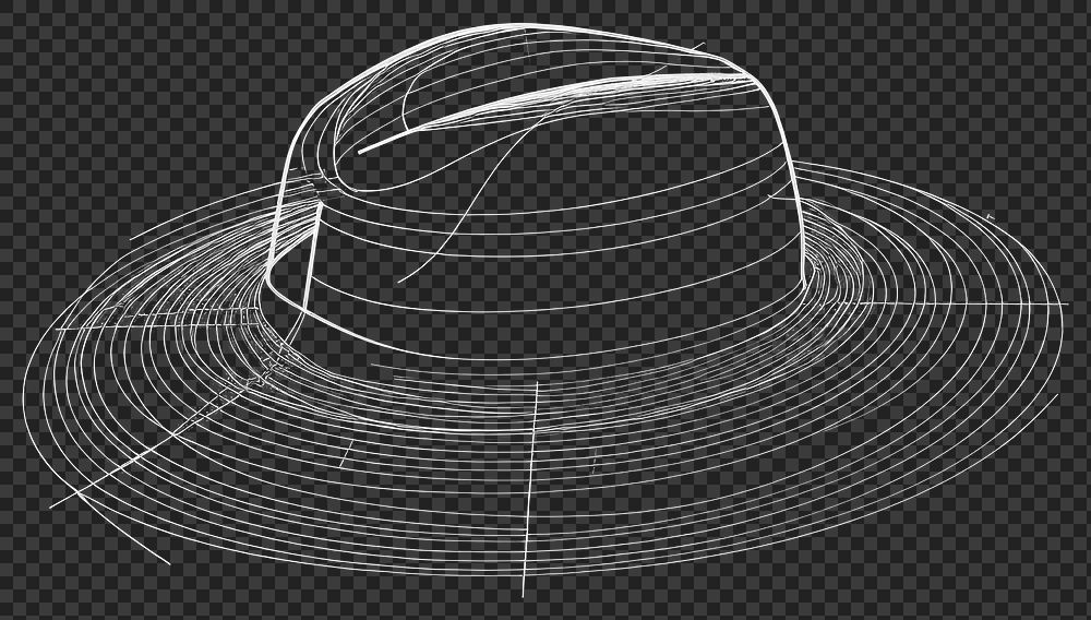 PNG Hat diagram drawing line | Free PNG - rawpixel