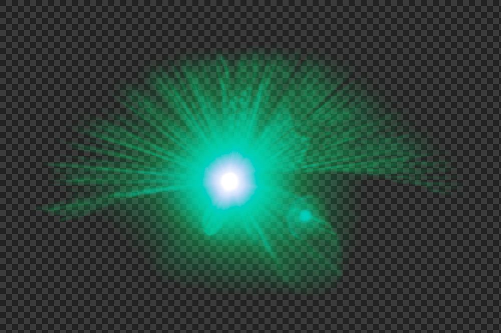 Green flare light effect design | Premium PNG - rawpixel