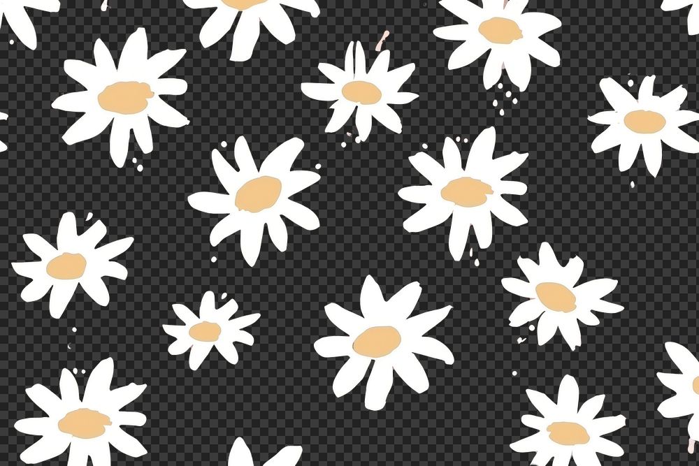 PNG Cute daisy illustration asteraceae | Premium PNG - rawpixel