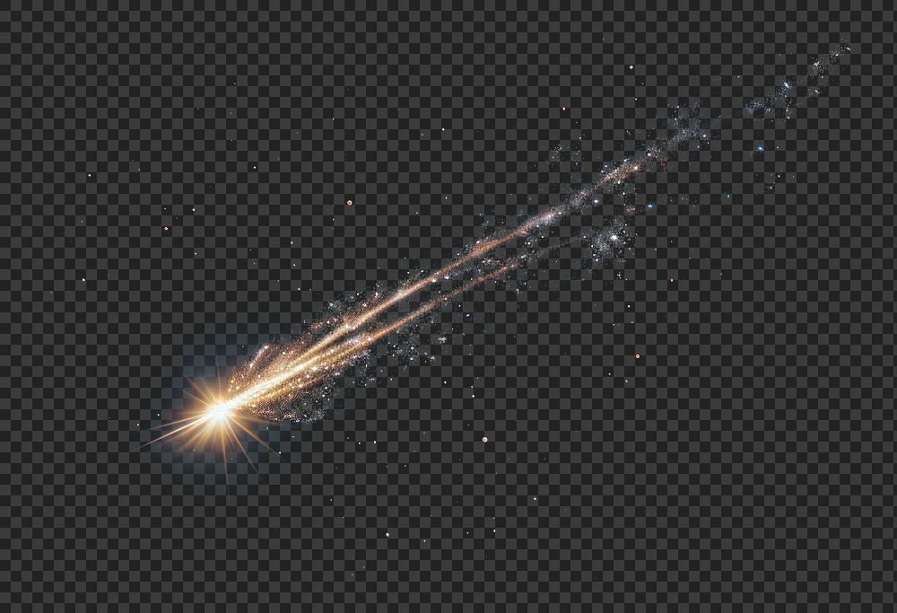 PNG Shooting star effect astronomy | Free PNG - rawpixel