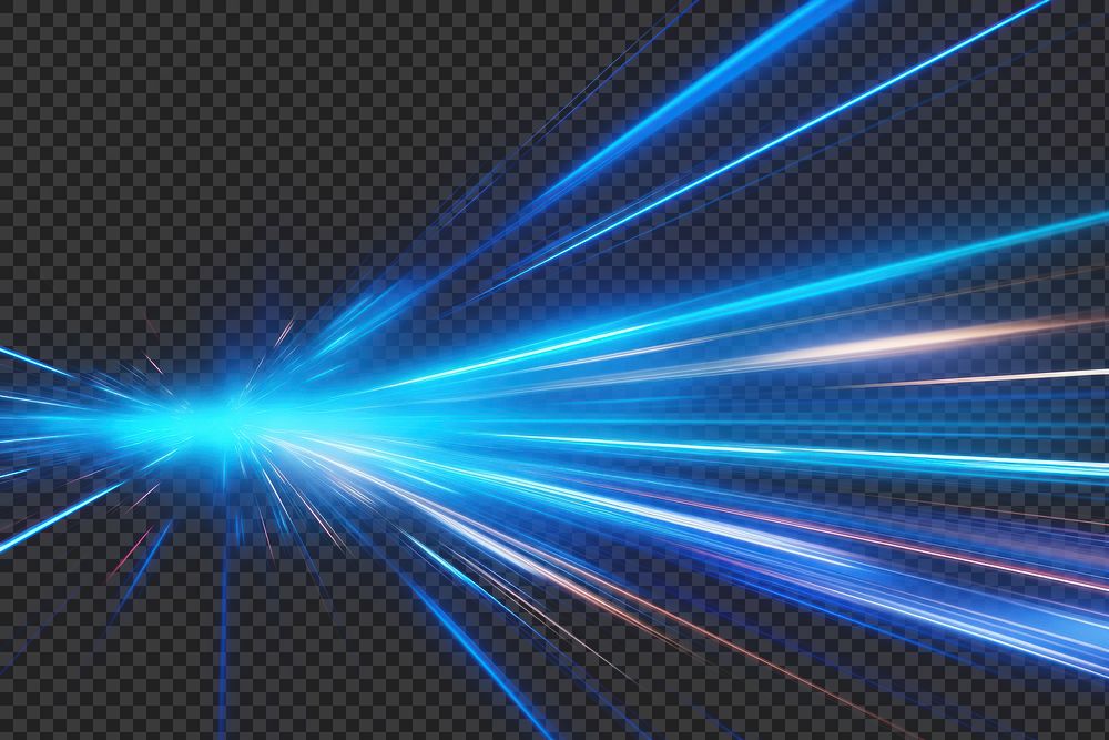 PNG Blue light streak backgrounds | Premium PNG - rawpixel