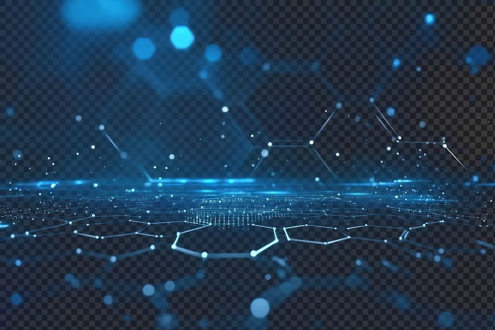 PNG Digital background hexagons and | Free PNG - rawpixel