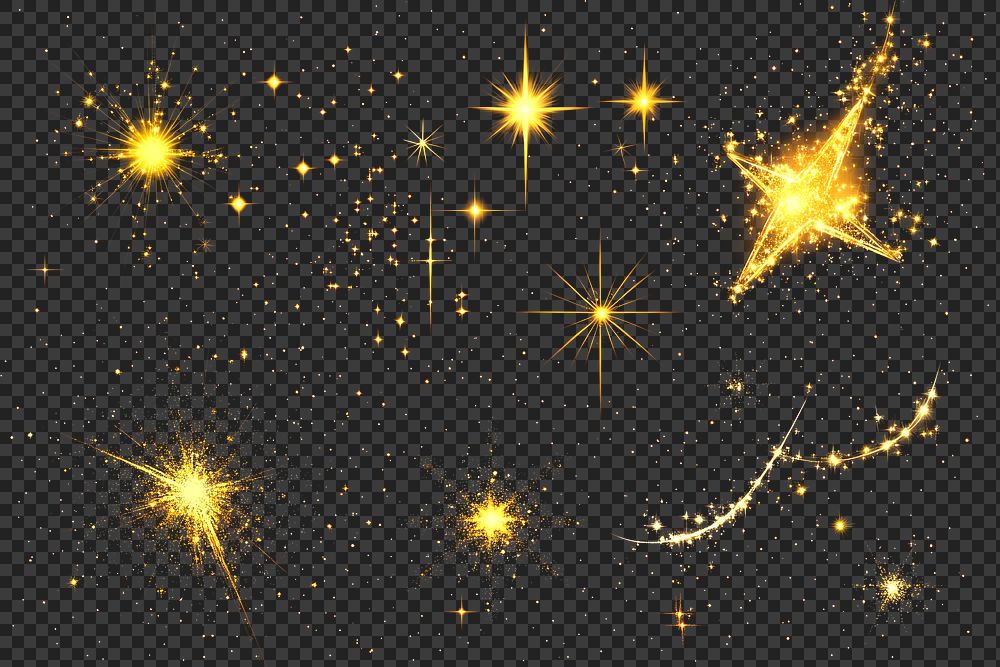 PNG Sparkling stars png sparkle | Free PNG - rawpixel