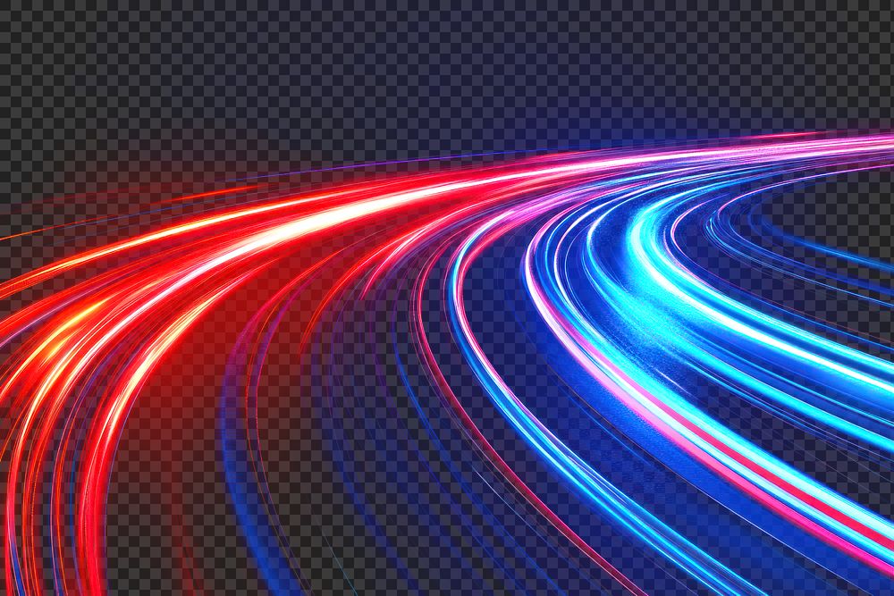 PNG Dynamic light trails motion | Free PNG - rawpixel