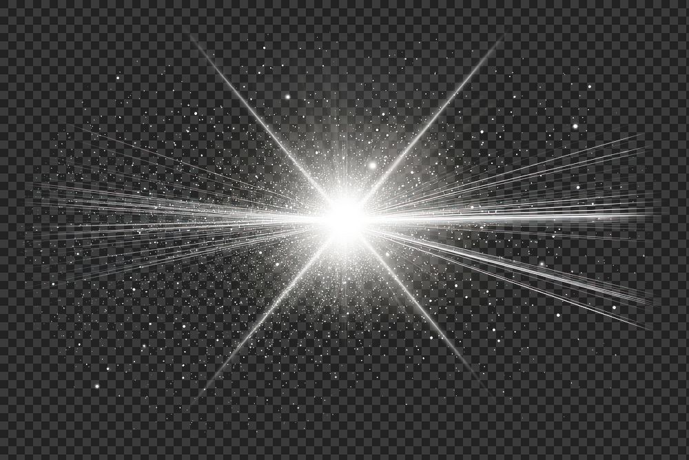 PNG Star rays streaking light | Free PNG - rawpixel