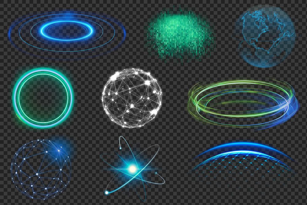 PNG digital technology light effect | Premium PNG - rawpixel