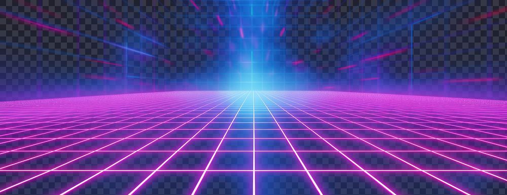 PNG Background lights retro neon. | Free PNG - rawpixel