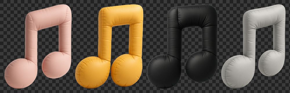 PNG Soft pink musical note | Premium PNG - rawpixel