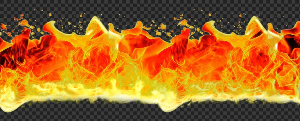 PNG Effect fire border flame | Premium PNG - rawpixel
