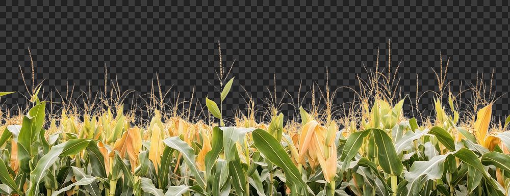 PNG Corn maize border agriculture | Free PNG - rawpixel