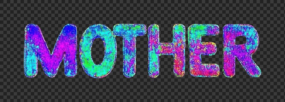 PNG Text mother word art | Free PNG - rawpixel