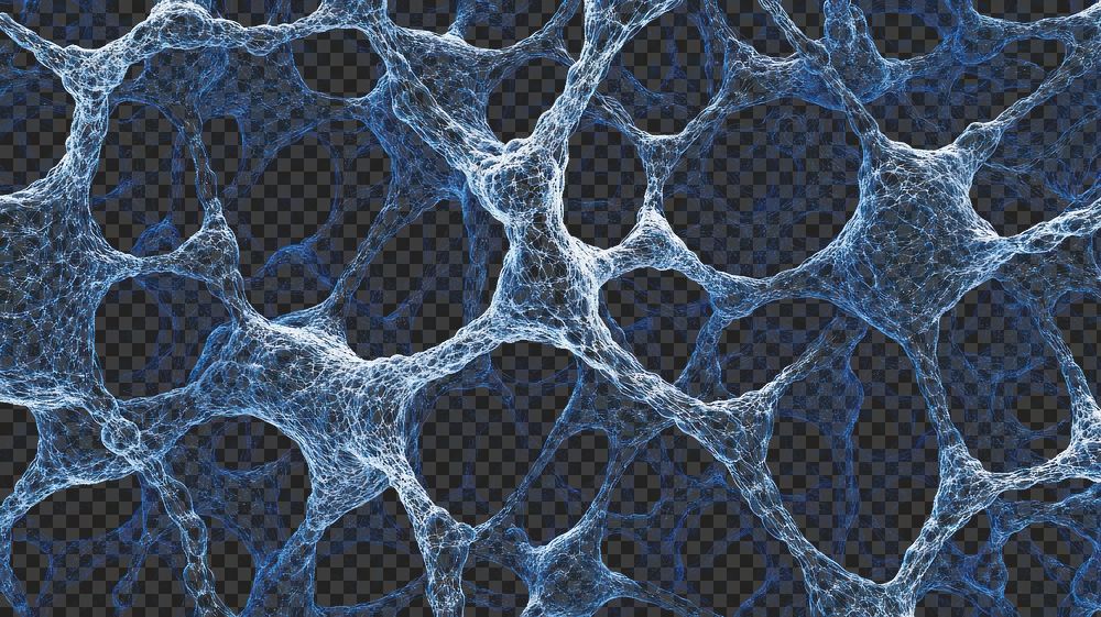 PNG Digital network pattern blue | Free PNG - rawpixel
