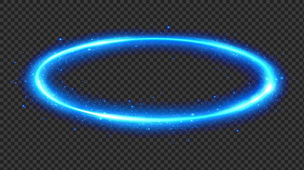 PNG Glowing blue ring effect | Free PNG - rawpixel