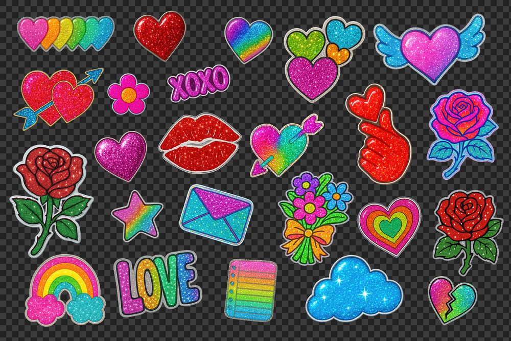 Roses+with+glitter Design Background Images | Free Photos, PNG Stickers ...