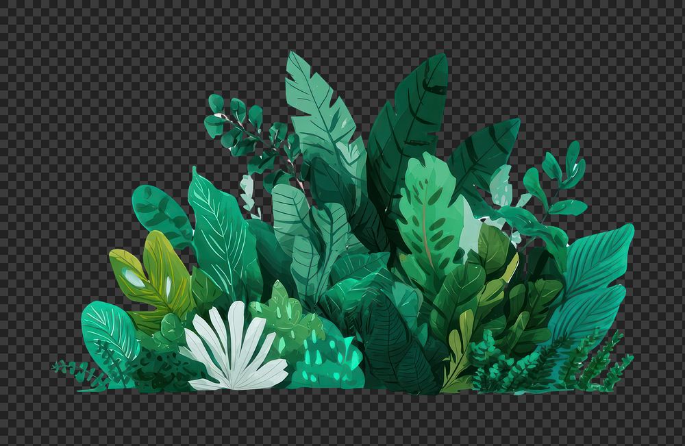 Jungle Minimal Shadow Nature PNG Design Images | Free Photos, PNG ...