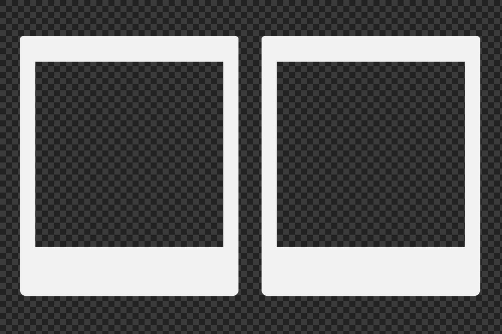 Instant photo png frame sticker, | PNG - rawpixel