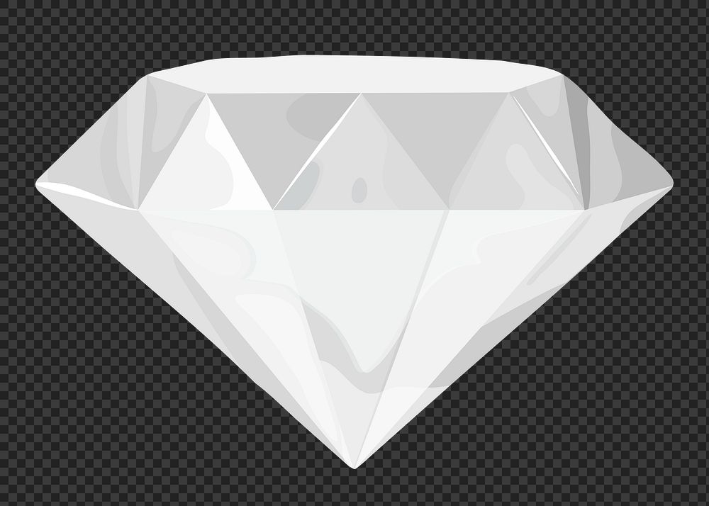 Diamond png, transparent background | Premium PNG - rawpixel