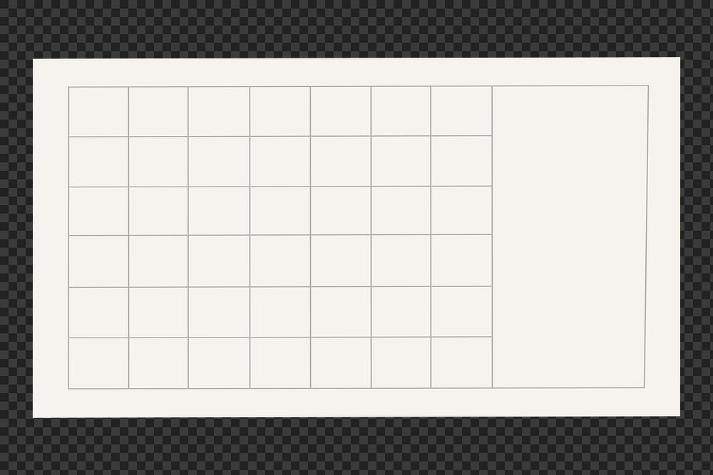 Beige grid png notepaper sticker, | Premium PNG - rawpixel